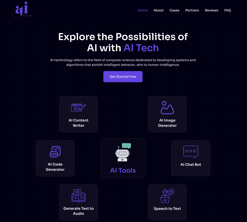 20 Best AI Web Design Templates for 2024 - Seahawk
